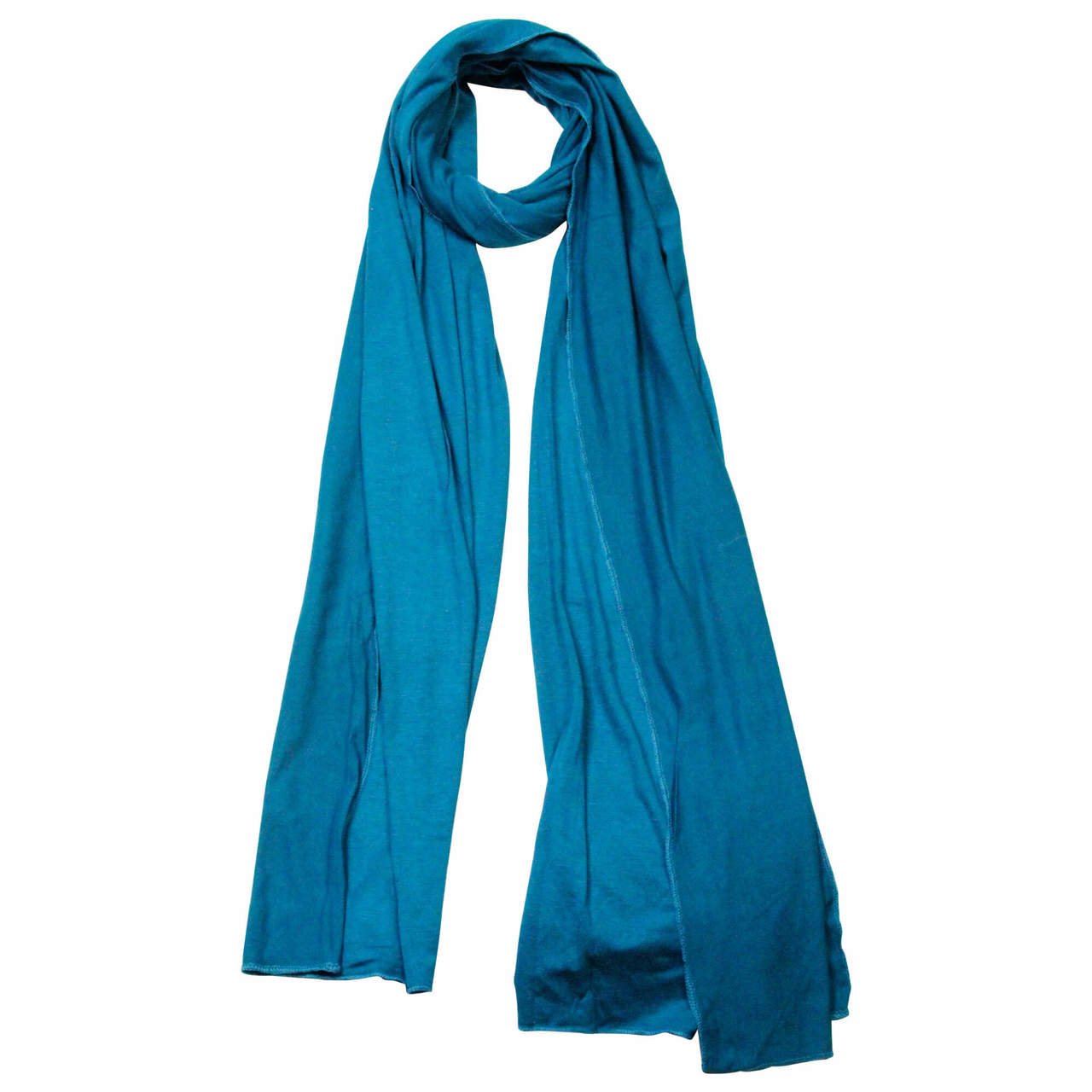 Plain Olympic Blue Lightweight Rectangle Women's Scarf Jersey Hijab # ...